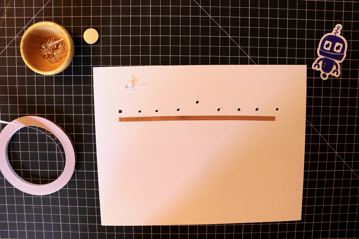 Menorah Paper Circuit Tutorial – Easier Version – Los Alamos STEAM Lab
