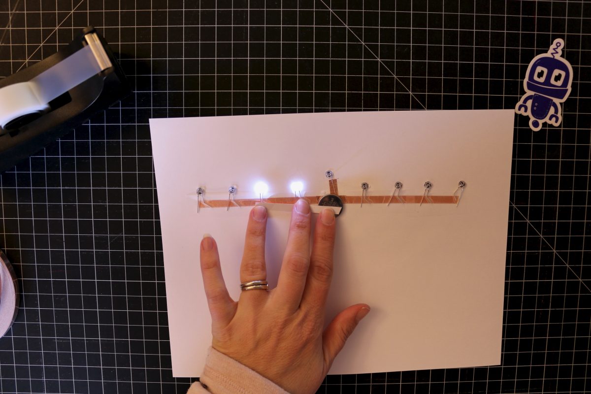 Menorah Paper Circuit Tutorial – Easier Version – Los Alamos STEAM Lab