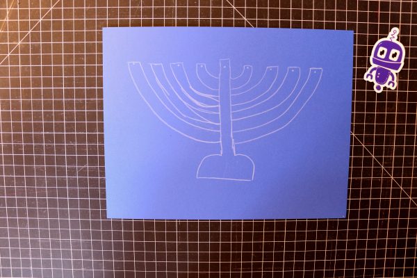Menorah Paper Circuit Tutorial – Easier Version – Los Alamos STEAM Lab