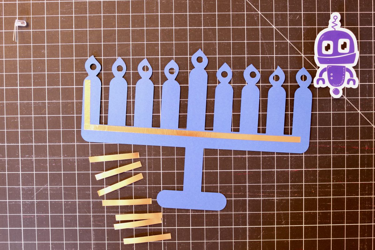 Menorah Paper Circuit Tutorial – Los Alamos STEAM Lab