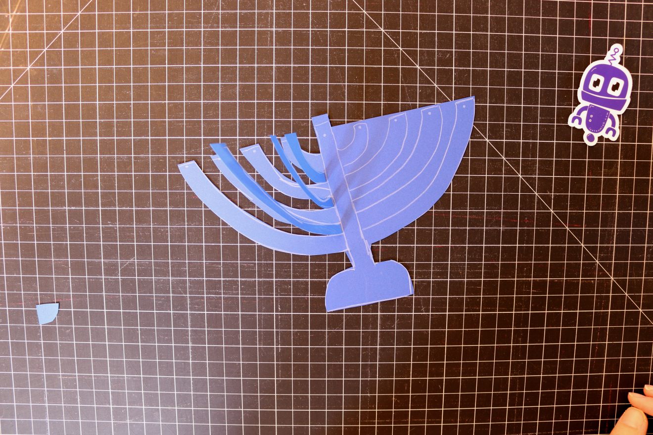 Menorah Paper Circuit Tutorial – Easier Version – Los Alamos STEAM Lab