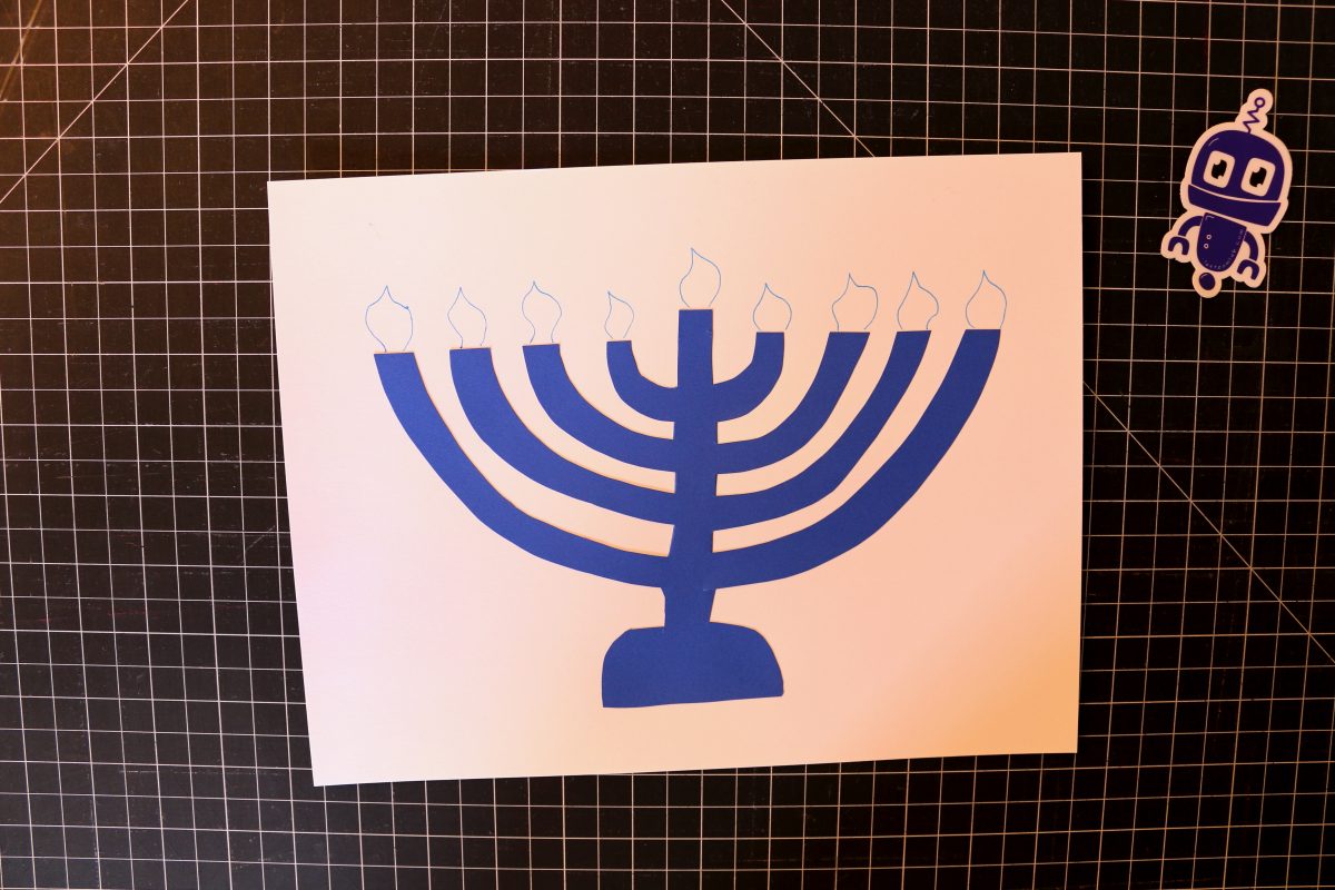 Menorah Paper Circuit Tutorial – Easier Version – Los Alamos STEAM Lab